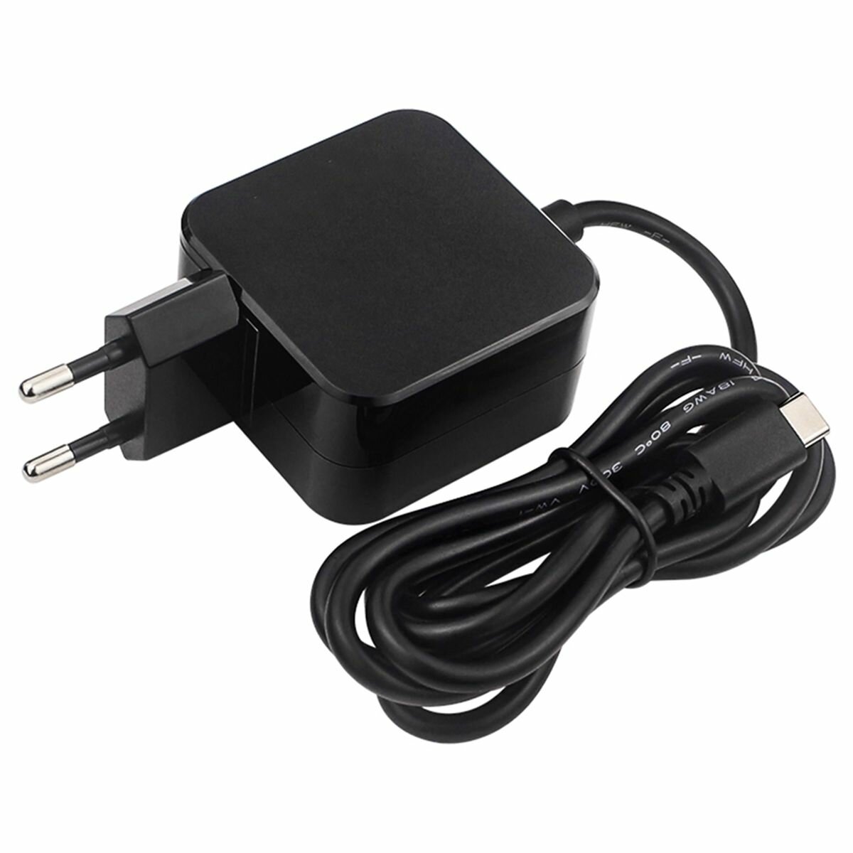 Для Raspberry Pi 5 PD 27 Вт, 5,1 В, 5 А, Адаптер Зарядного Устройства USB Типа C, Вилка Европейского Стандарта