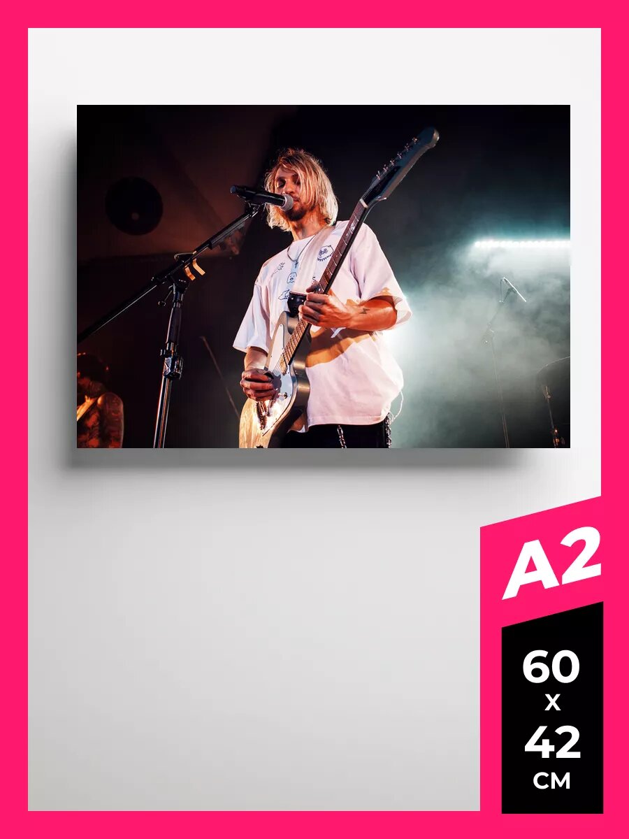 Интерьерный Постер Нервы 10 на стену А1, А2, А3, 50 х 70, матовая фотобумага премиум качества