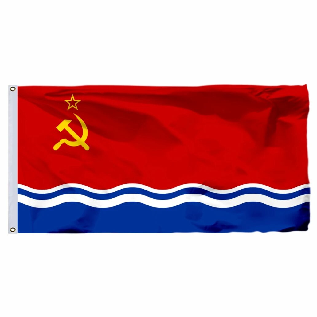 Флаг Латвийской ССР 1953 года из полиэстера