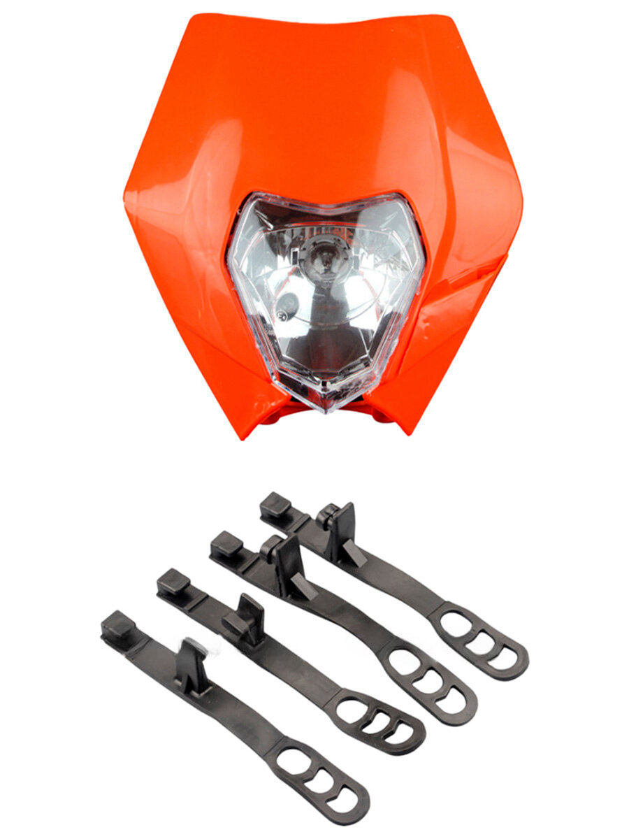 Фара для мотоцикла Bosur, светодиодная, передняя, для IRBIS TTR, KAYO MINI