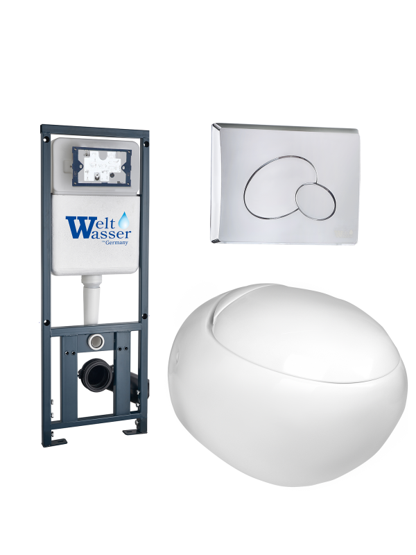 WeltWasser Комплект MARBERG 410 + JECKENBACH 004 GL-WT + MAR 410 RD-CR WeltWasser