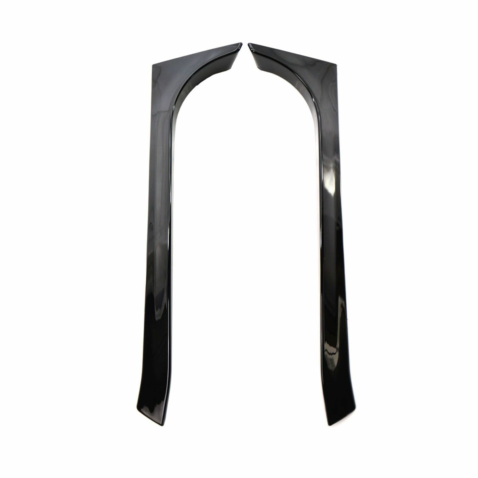 Глянцевый черный задний спойлер Canard Canards Splitter Replacement для VW Golf 6 MK6 GTI/GTR/GTD 2008-2013
