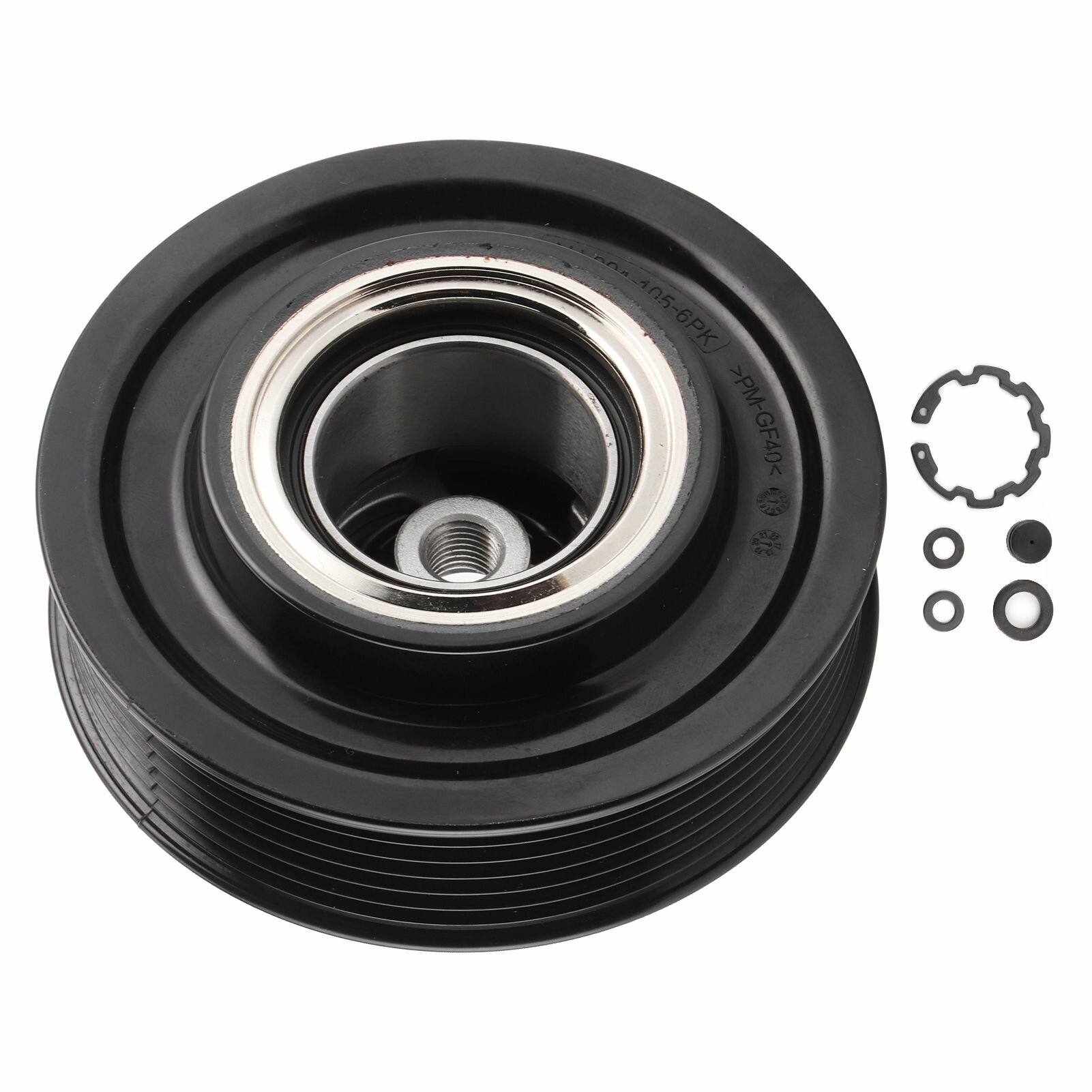 Замена муфты компрессора кондиционера 8KD260805 6SEU14C из нержавеющей стали, подходит для A4 / A6 / A8, 100mm