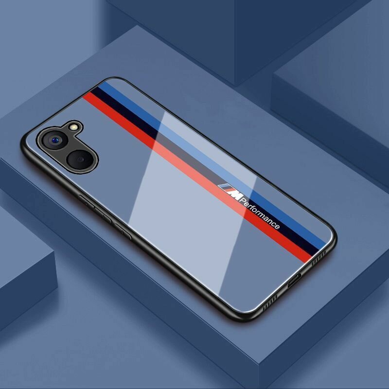 Подходит для Realme 10s (Реалми 10С ), защитный чехол из материала track glass, защитная оболочка смартфона + подарочное защитное стекло