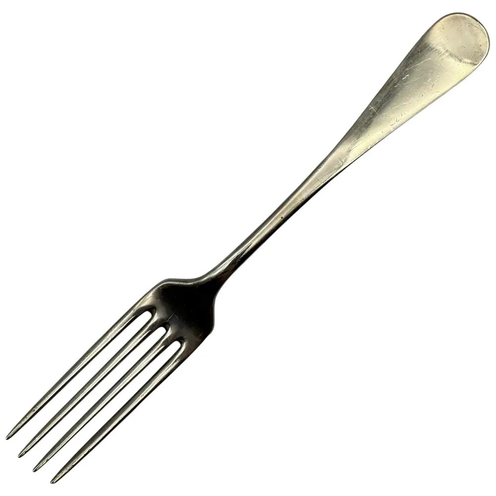 Вилка столовая, 21 см, серебрение 90, 1891-1927 гг. A. Krupp Berndorf, Австрия