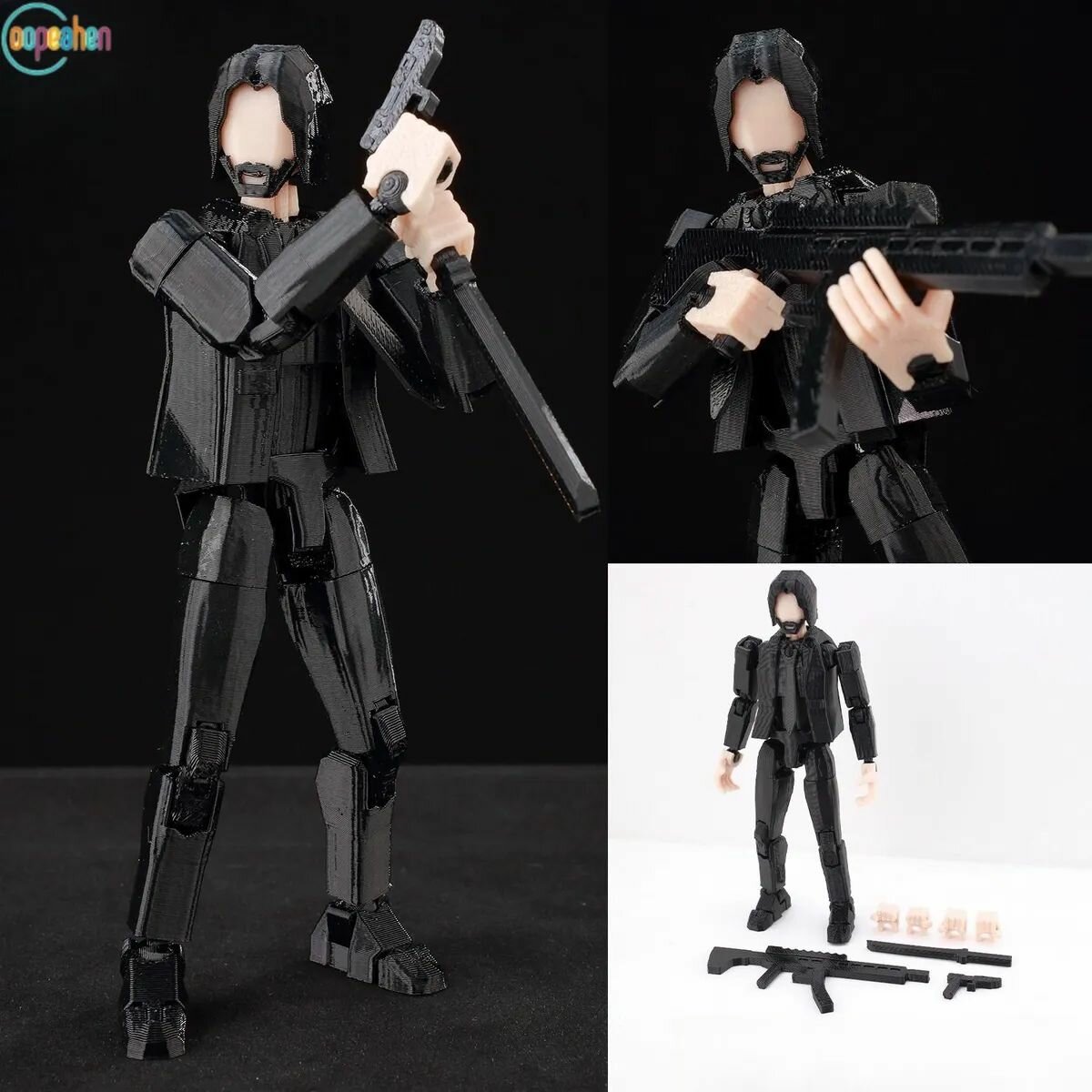 Фигурка Lucky Dummy 13(Kurosaki Ichigo-Basic-14cm), 3D-печатный подвижный манекен, 20 шарнирных суставов, для художников и анимации, подарок