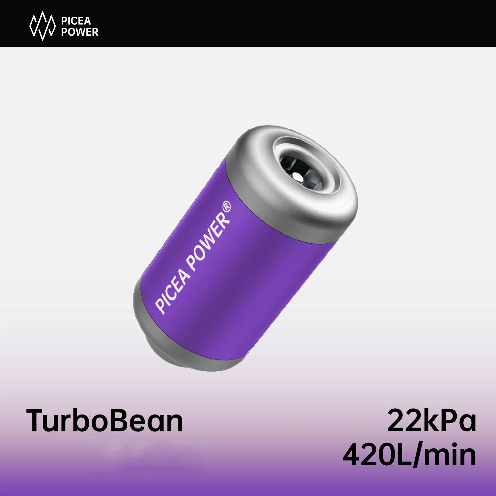 ТурбоБанс TB22420 фиолетовый мини-насос