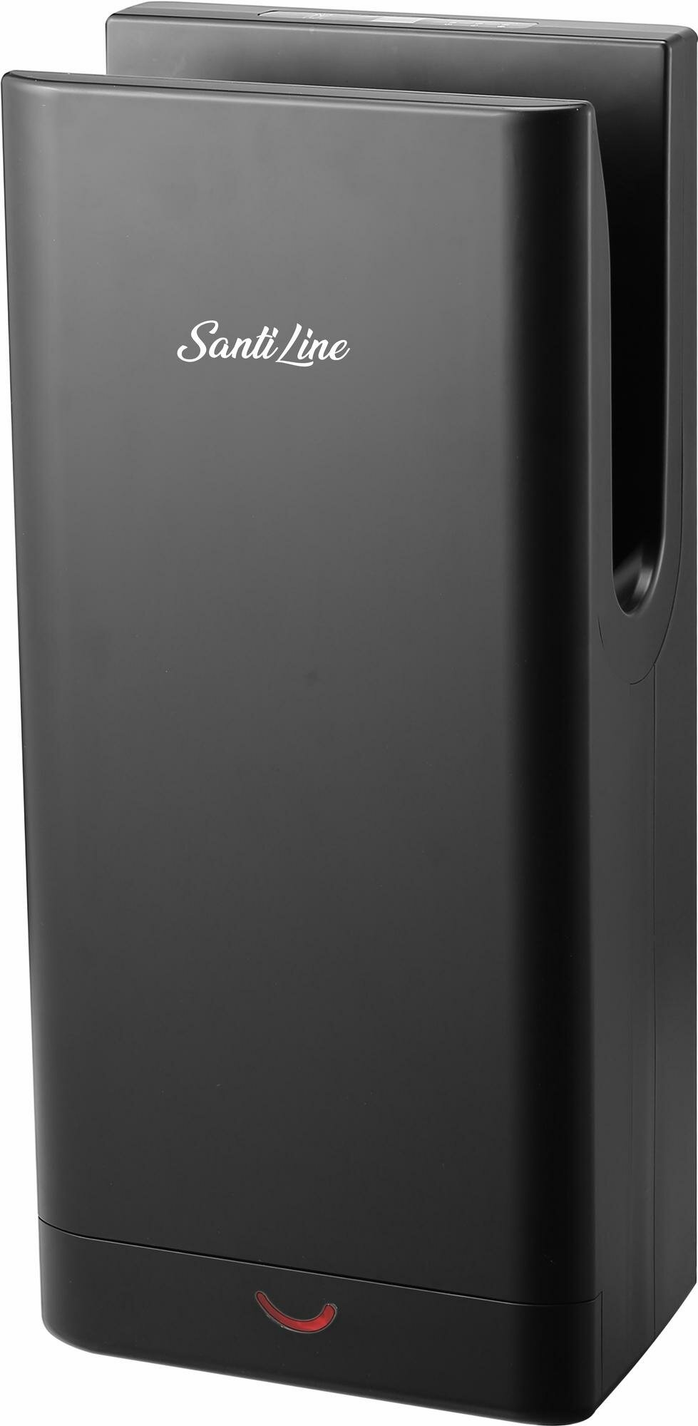 Сушилка для рук SantiLine SL-8003 цвет Черный матовый