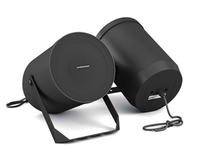 CVGAUDIO SPP6TBL - Звуковой прожектор 6,5” для систем Public Address, 7,5/15/30W-100V, IP65, пластиковый корпус, черный