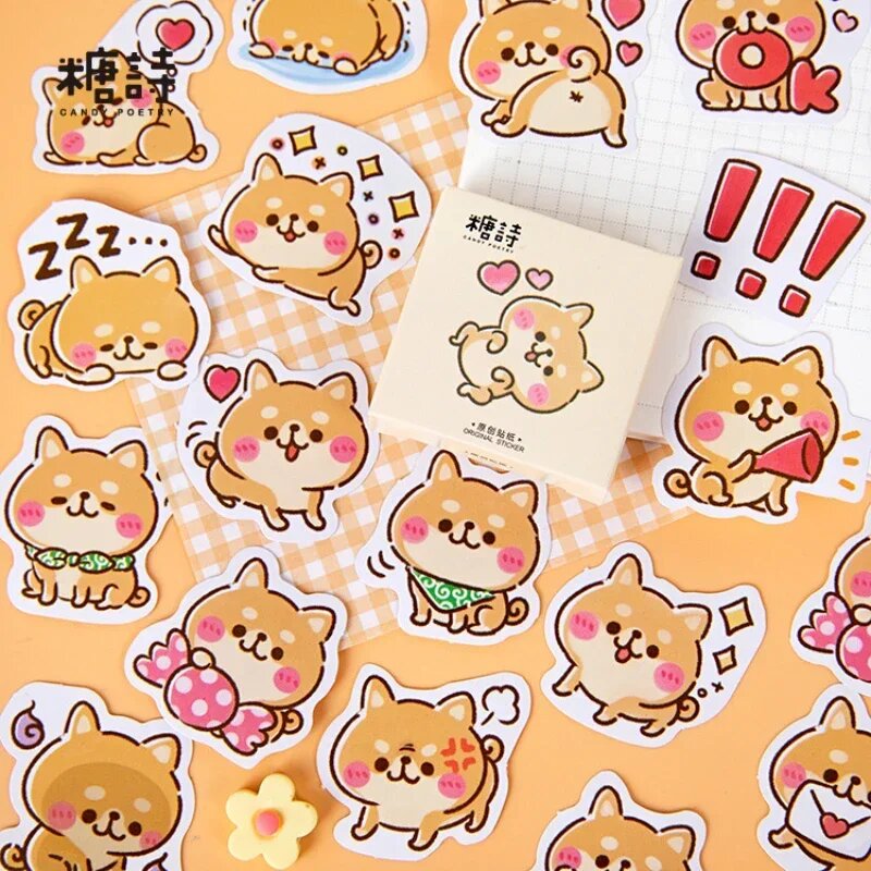 Наклейки Newcaty 45pcs Chai Quan