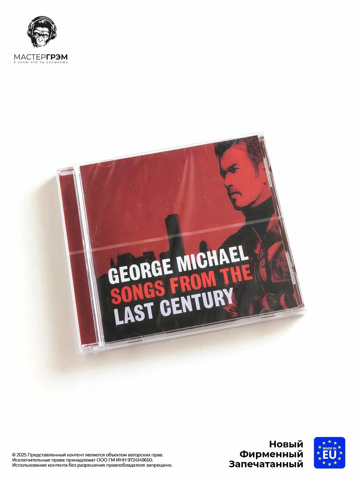 CD диск George Michael - Songs From The Last Century (CD) 2011, Jewel Case