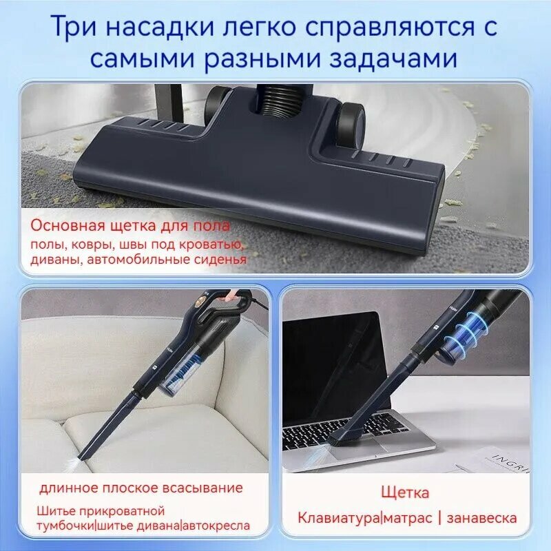 Вертикальный пылесос — фото 1
