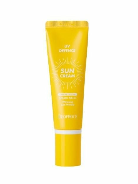 Deoproce Крем для лица и тела солнцезащитный от покраснений и пигментации UV DEFENCE SUNCREAM SPF50+ PA+++ SPECIAL EDITION 50 мл.