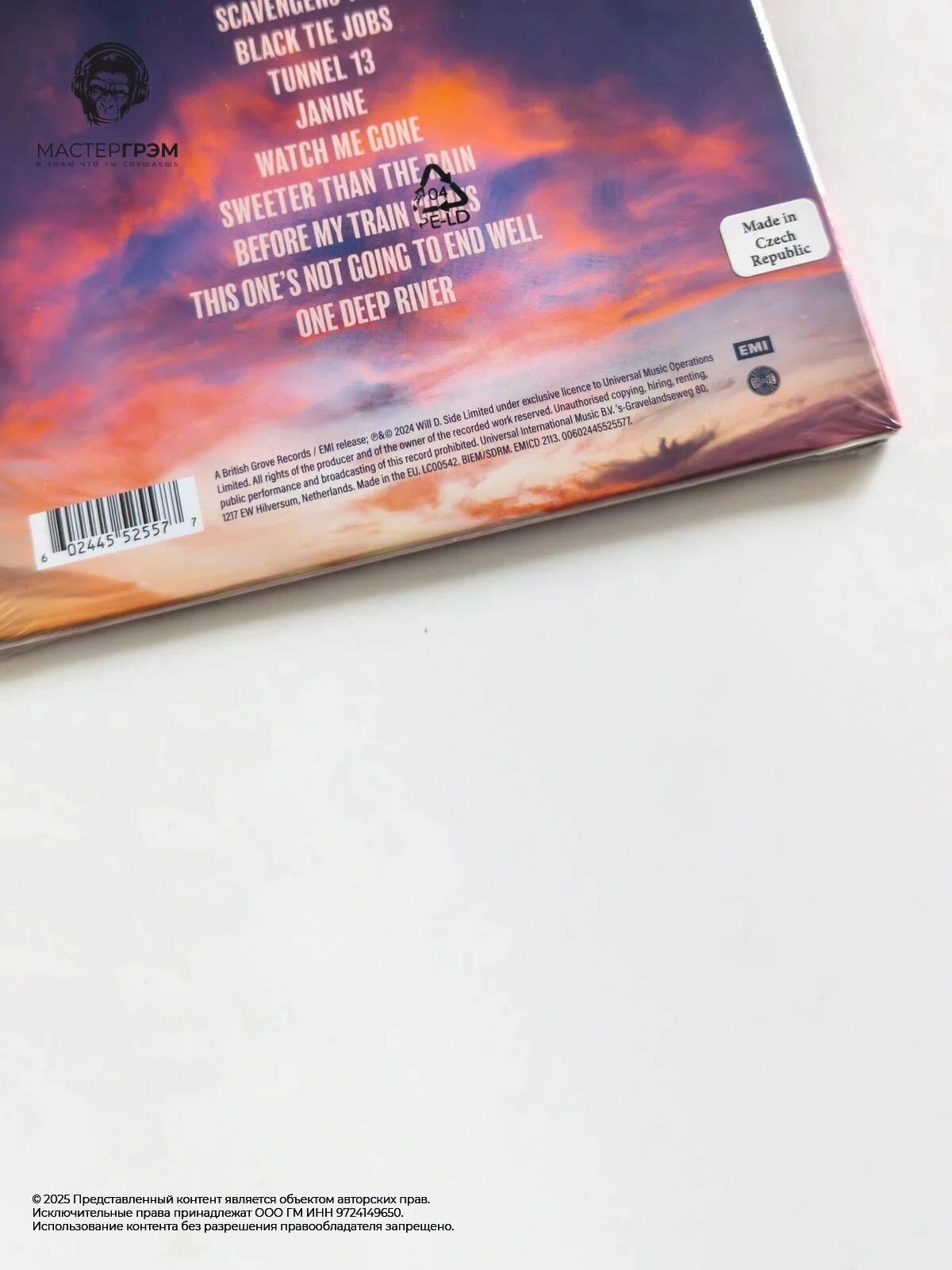 CD диск Mark Knopfler - One Deep River (CD) 2024, Digisleeve — фото 1