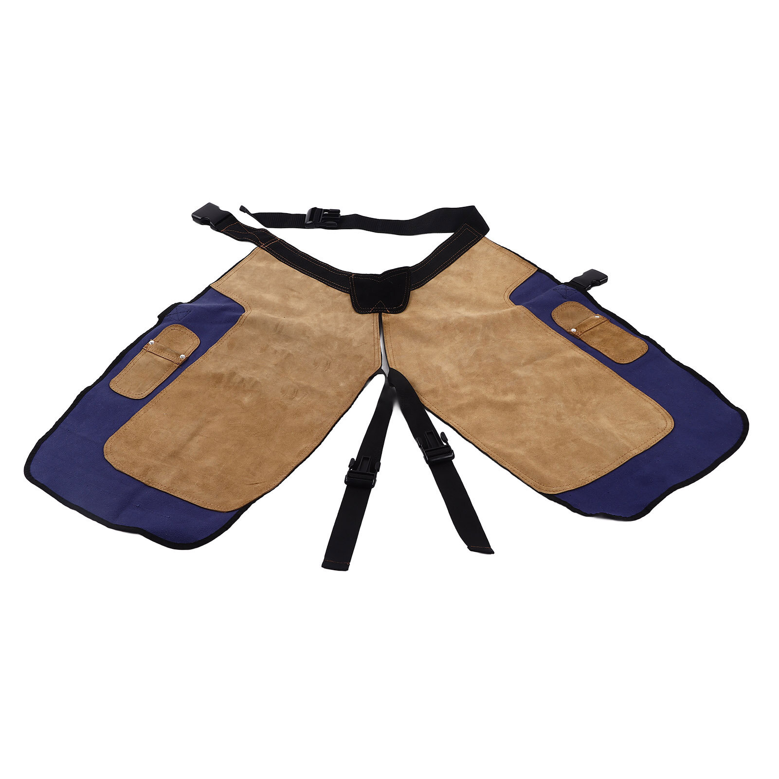 Фартук кузнеца для чистки подков с карманами, холщовые аксессуары для фермы из воловьей кожи