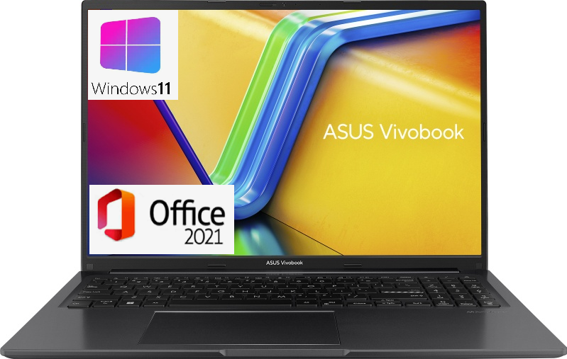 Ноутбук ASUS 16" IPS, i5-13420H (8 ядер до 4.6ггц) , RAM 16 ГБ, SSD 512 ГБ, Win 11 PRO+Office, рус. клав.