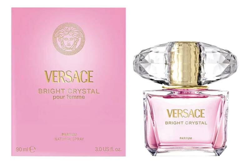 Versace Bright Crystal Parfum духи 90мл, мускус, женский