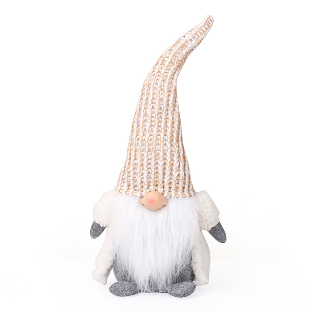 Шведский стиль вязаная шапка Рождественский гном для украшения куклы Милый мультяшный