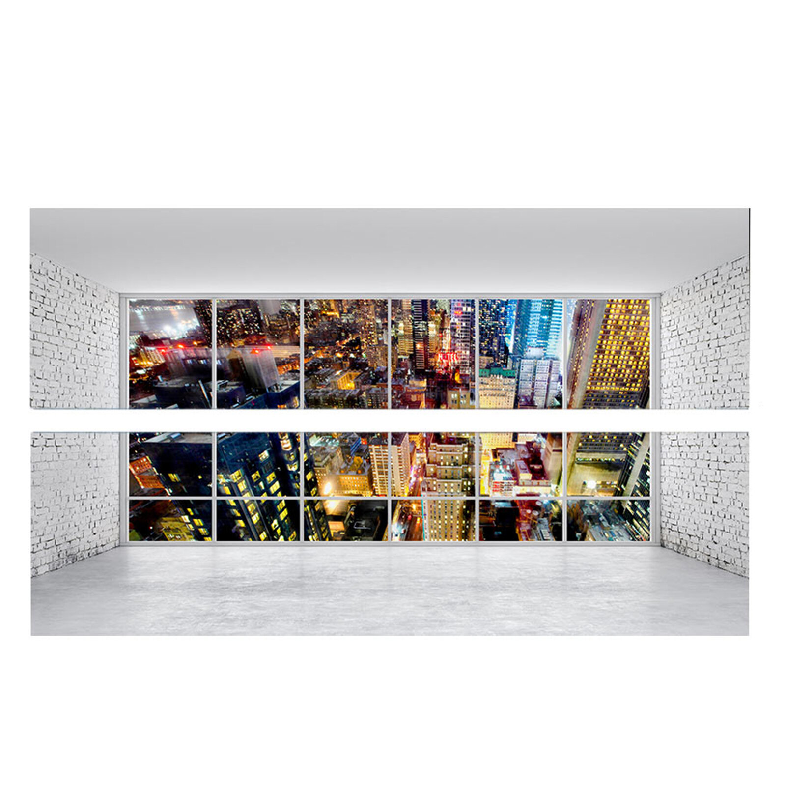 Город 3D Изголовье Кровати Наклейка На Стену Художественная Виниловая Прикроватная Наклейка Съемная Настенная Роспись Спальня