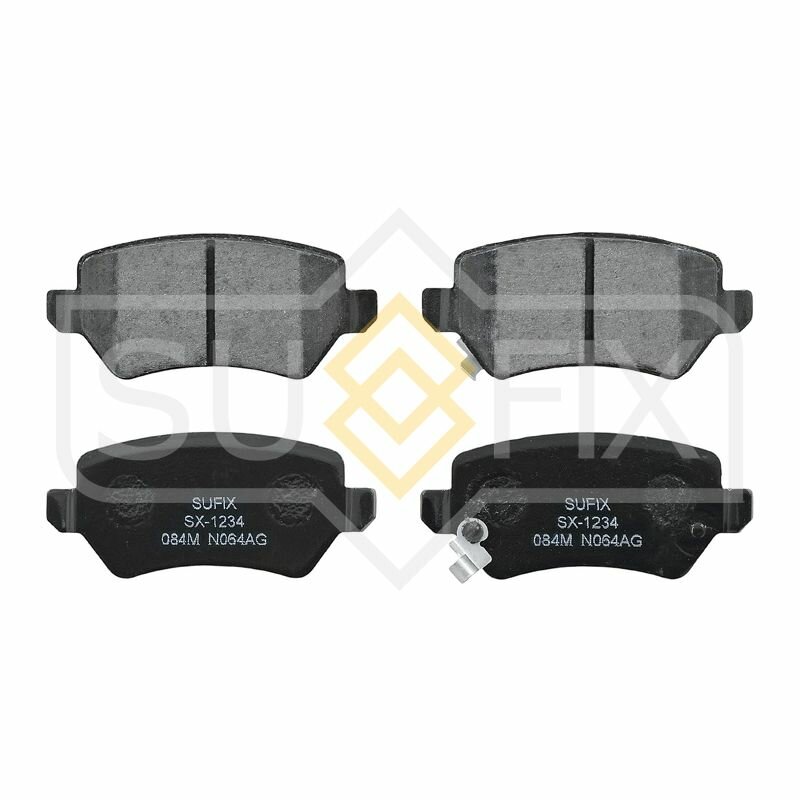 SUFIX Колодки тормозные задние KIA Ceed(JD) 12>