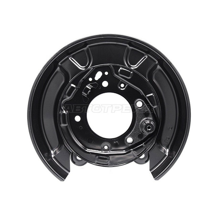 SAT ST-46504-60091 Щиток тормозного диска зад TOYOTA LAND CRUISER PRADO 120/150 левый