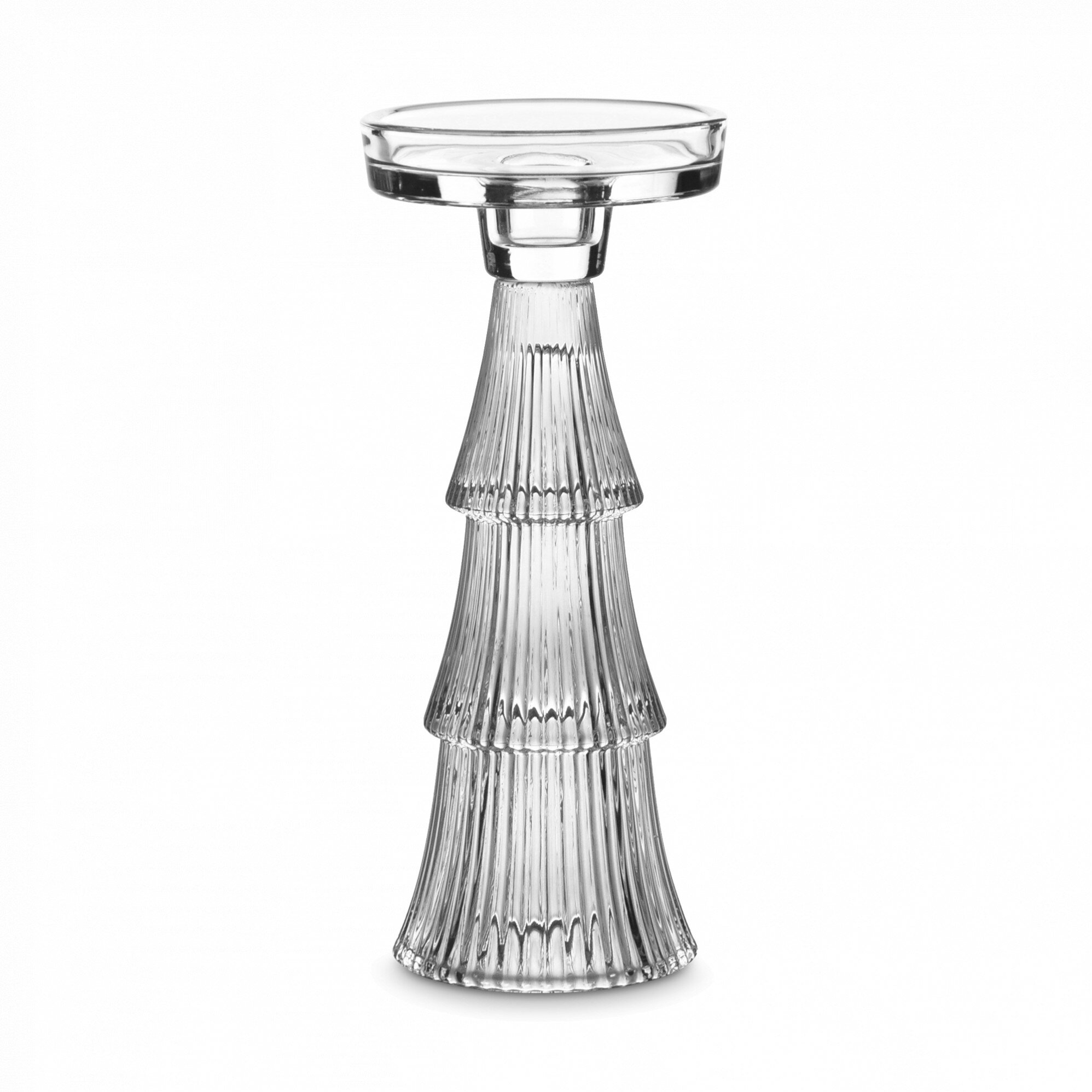 Подсвечник DECOR DE TABLE Provance DDT-C15657-2, стекло, 22см