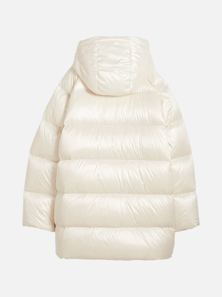 Куртка PUMA Style Down Jacket, размер 42-44, бежевый — фото 1