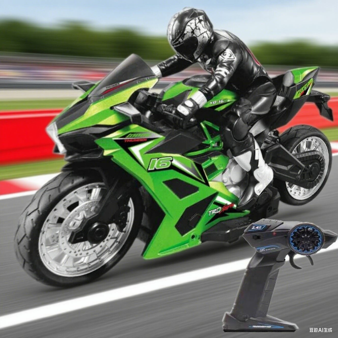 Самобалансирующийся мотоцикл на радиоуправлении EFLYNOVA 1/8 (26 см) внедорожная модель с технологией 2.4G для экстремальных гонок