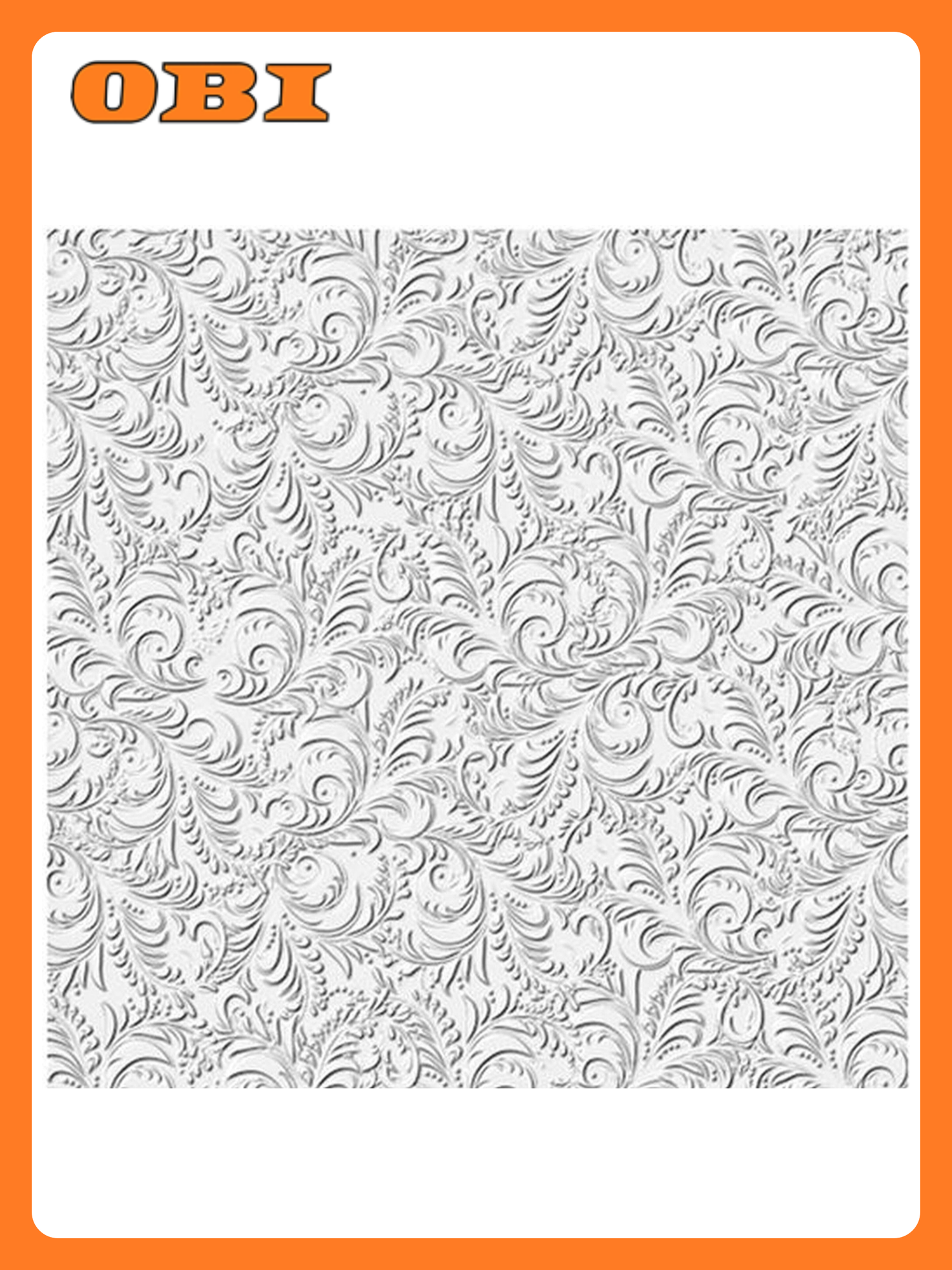 Потолочная плита Лагом, штампованная, влагостойкая, белая, 500x500мм, 8шт