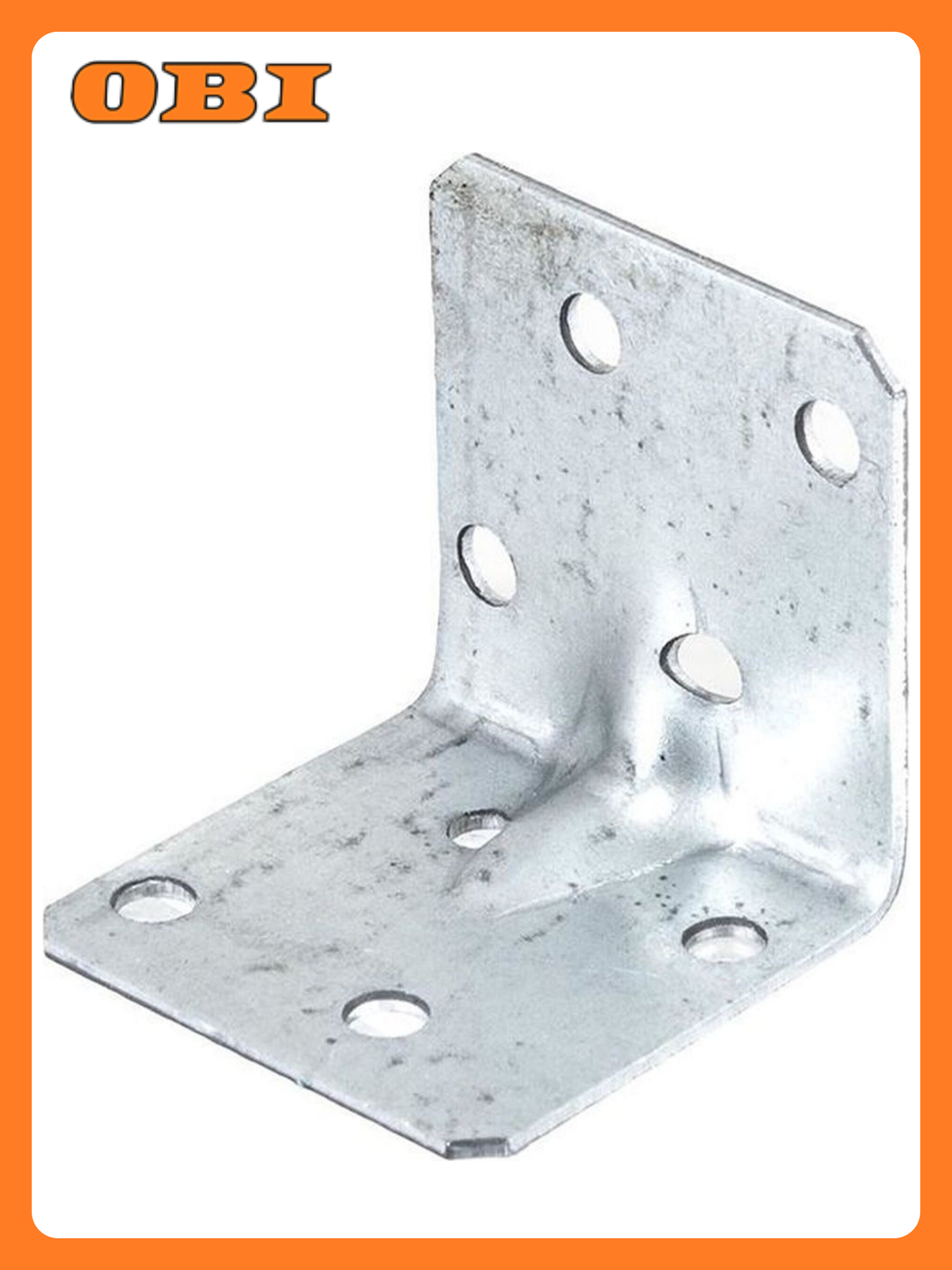 Уголок крепежный Tech-KREP kuu, усиленный, для дерева, серебристый, 40x40x40 мм