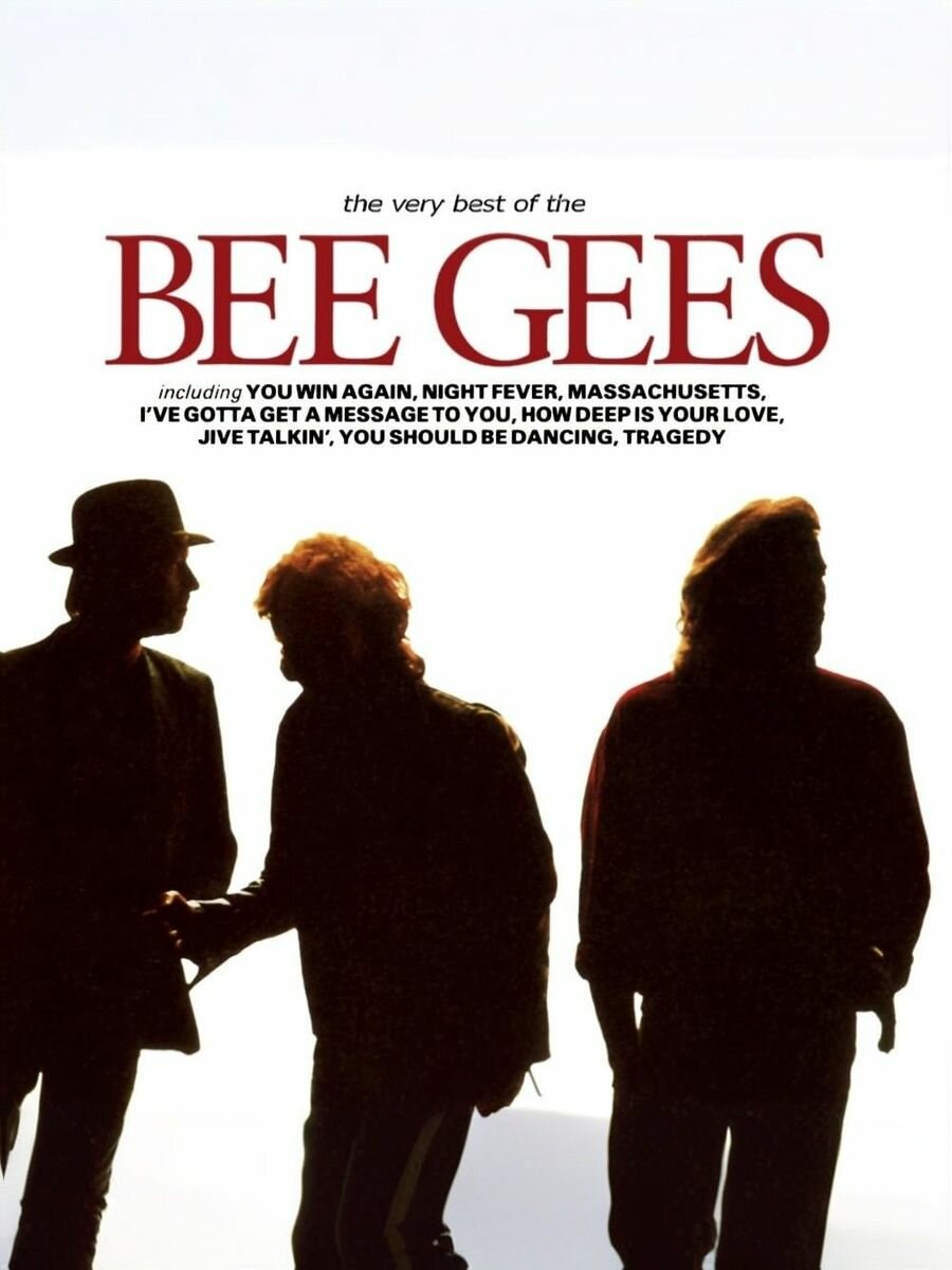Bee Gees "The Very Best of the Bee Gees", Альбом лучших хитов, поп (1990, CD диск)