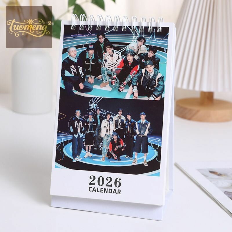 StrayKids Календарь 2026 г, Настольный, 10 x 21 см