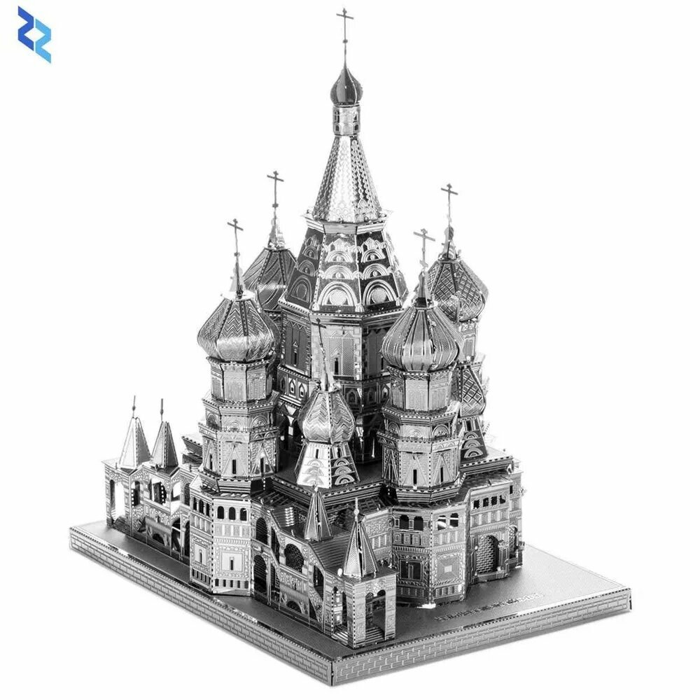 Василиевский собор 3D Металлическая модель DIY Игрушки