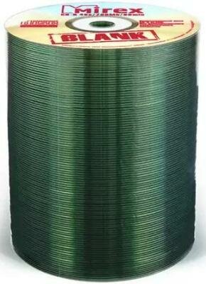 Диск CD-R Mirex 700 Mb, 48х, Shrink (100), Blank (100/500)