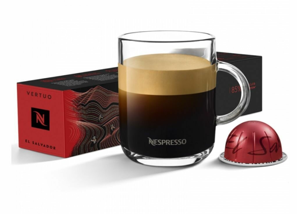 Кофе в капсулах Nespresso Vertuo MASTER ORIGINS EL SALVADOR, 230 мл, 10 шт.
