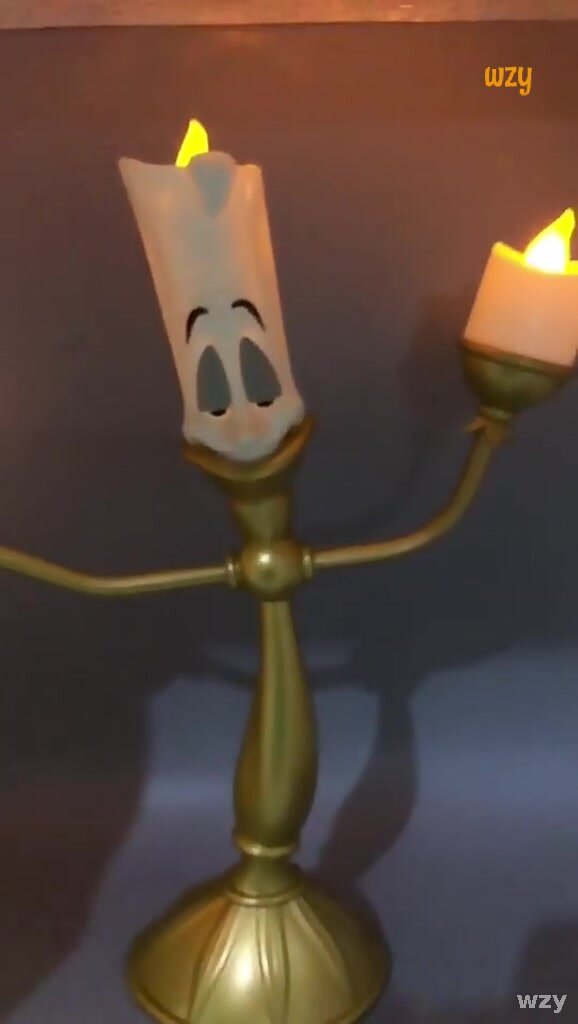 Светильник - канделябр Люмьер/Светодиодная лампа Lumia candle(Без батареи)