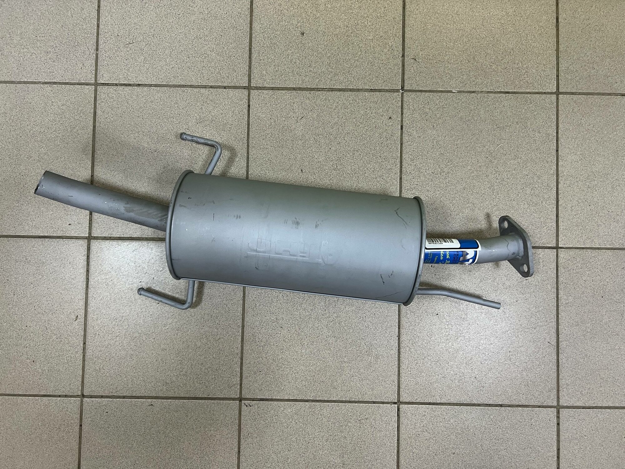 Глушитель Opel Zafira A 1999-2003гг, дв. 1.6, 1.8, 2000-2005гг, дв. 2.0D, 2.2