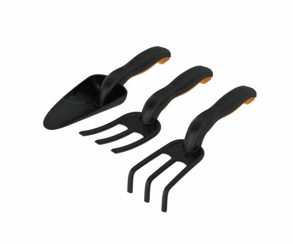 Набор садовых инструментов Альт-Пласт Агроном Премиум №3, совок широкий, рыхлитель, вилка