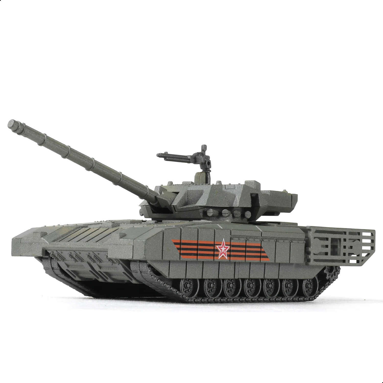 Модель танка T14 военного образца SEBUNAS масштаба 1/72, быстрособирающаяся, российская техника, модель основного боевого танка T14, подарок для взрослых и детей (14 шт.)