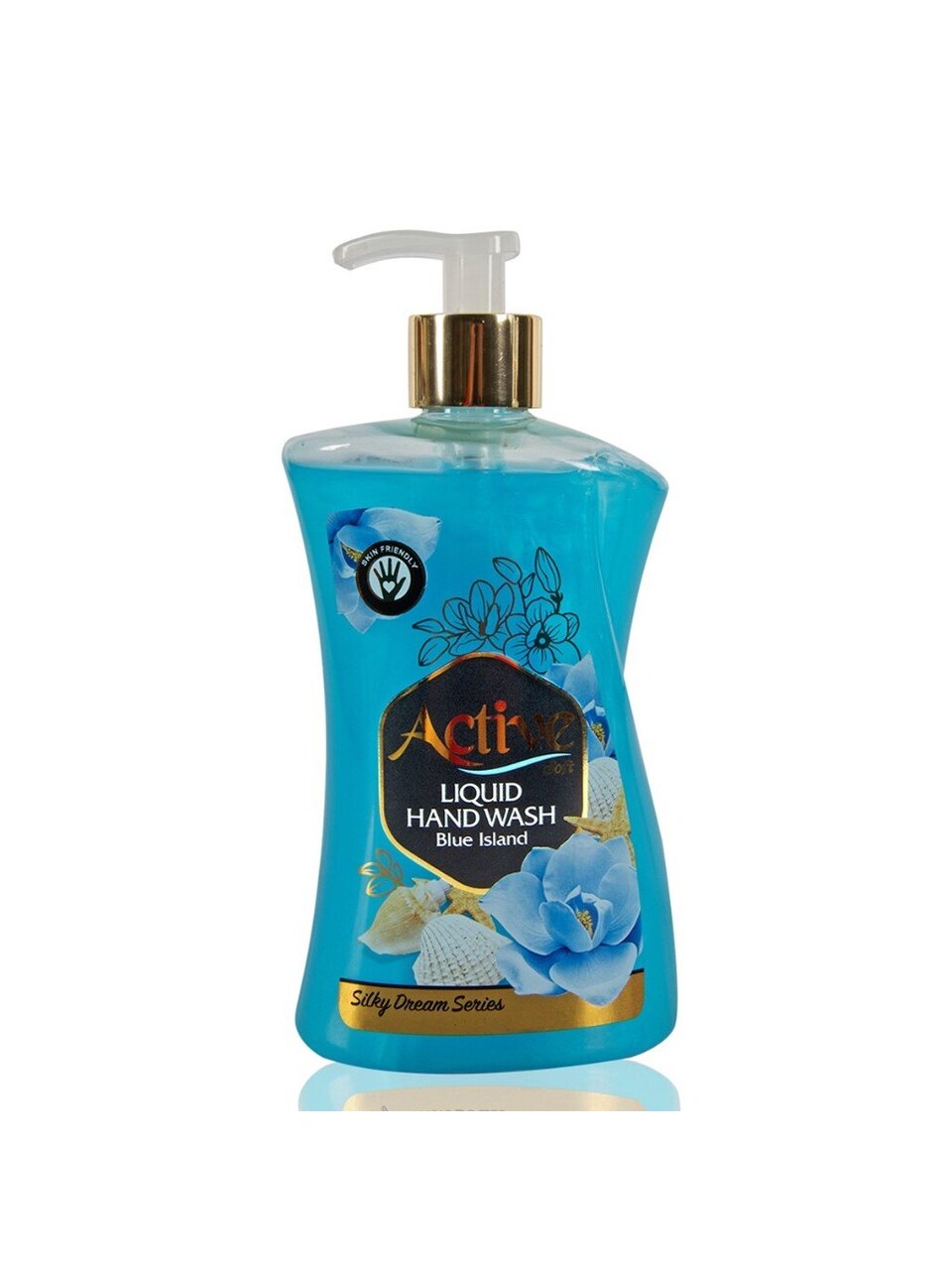 Мыло жидкое Active, Лазурный берег, с соевым белком и витамином E, 450 мл