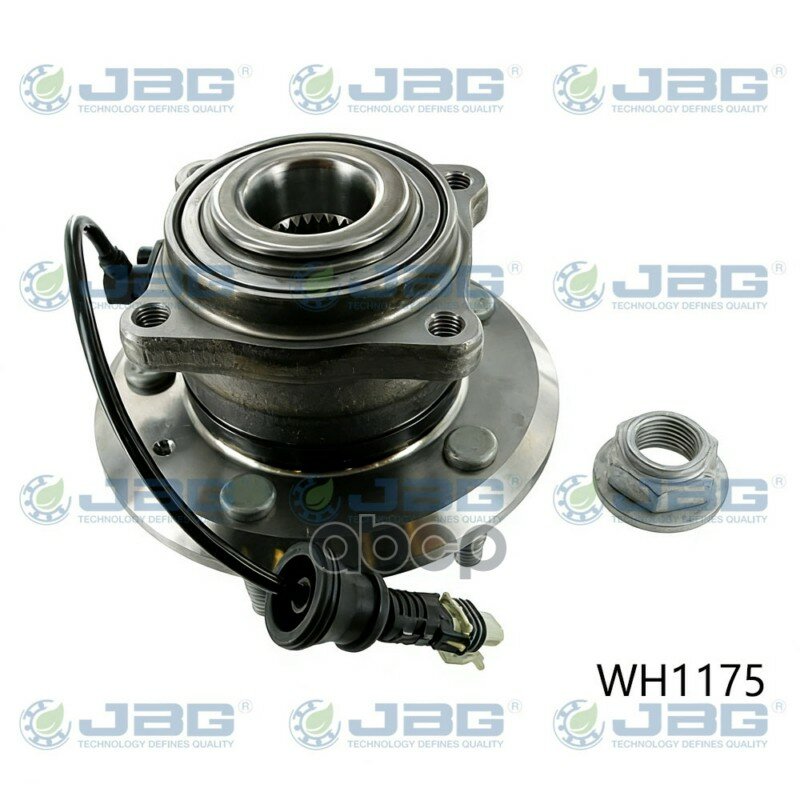Ступица с подшипником в сборе CHEVROLET Captiva (06-) WH1175 JBG/19151003 19206600 25903295 96626439 CB31000200D 4804658 4814.