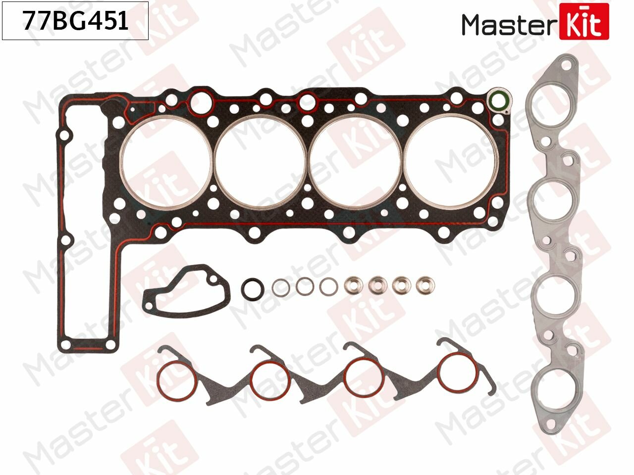 Комплект прокладок ГБЦ MB T1 602 OM 601.940 MasterKit 77BG451