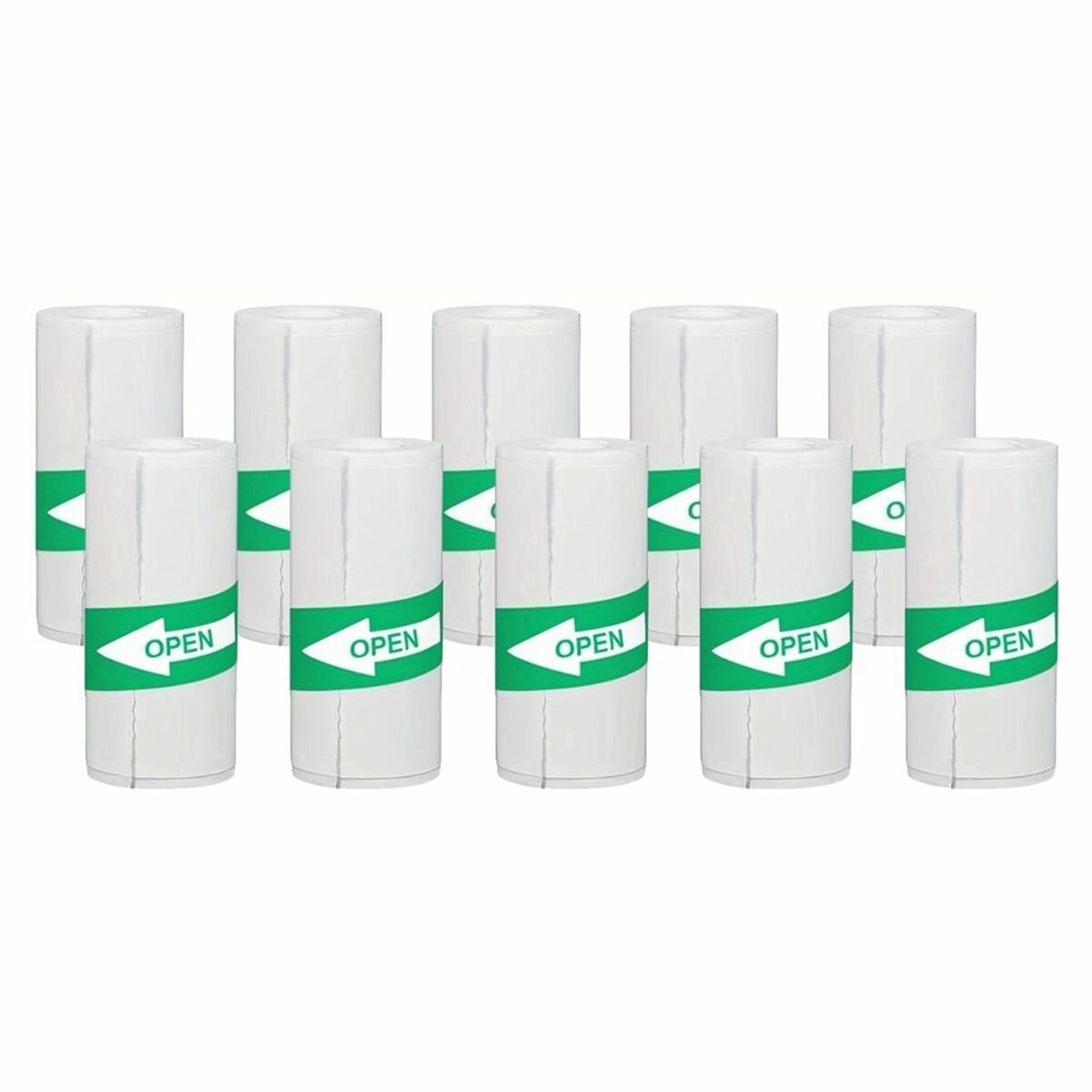 10 шт. самоклеящихся этикеток для мини-термопластинок, черно-белых, для всех принтеров размером до 57x30 мм