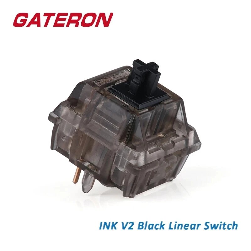 Переключатели Gateron INK V2 черные 5-контактные 30 шт.