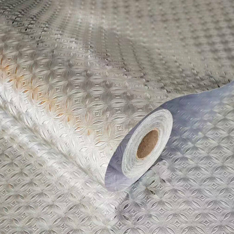 Кухонные маслостойкие наклейки, термостойкие, водонепроницаемые, влагостойкие, самоклеящиеся обои, фольга, алюминиевая фольга для покрытия