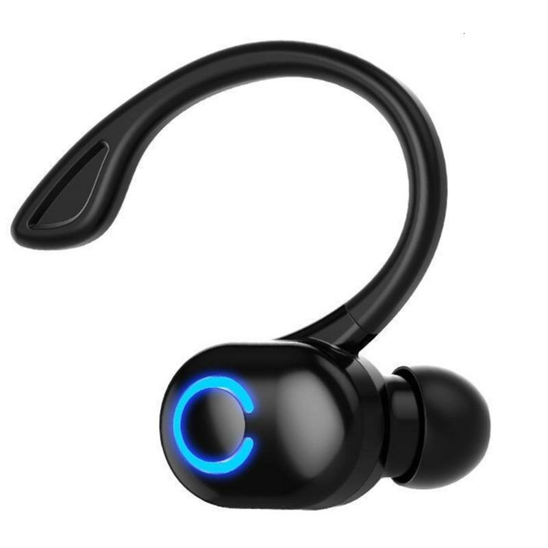 Беспроводные Bluetooth-наушники с крючками, Черный
