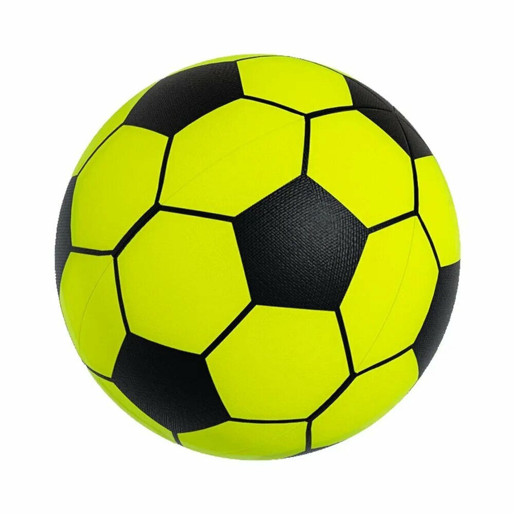 Футбольный мяч, черный