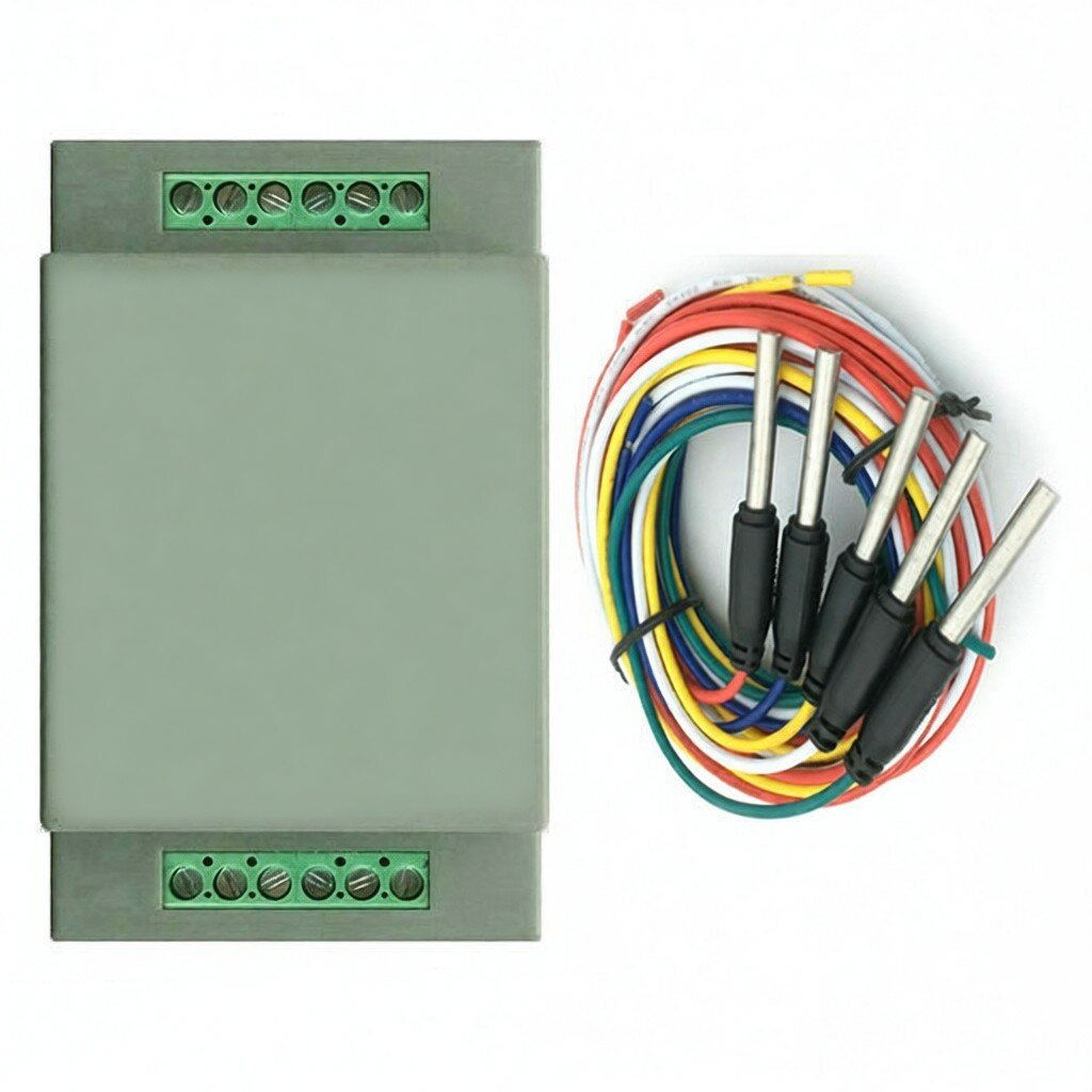 Контроллер уровня воды Tuya Wifi для дома, датчики, устройство с будильником по уровню воды, система обнаружения потоков для бассейнов, модель WF96L, материал пластик, установка на DIN-рейку 35mm, напряжение AC220V, <2W, отображение уровня воды 0%, 25%,