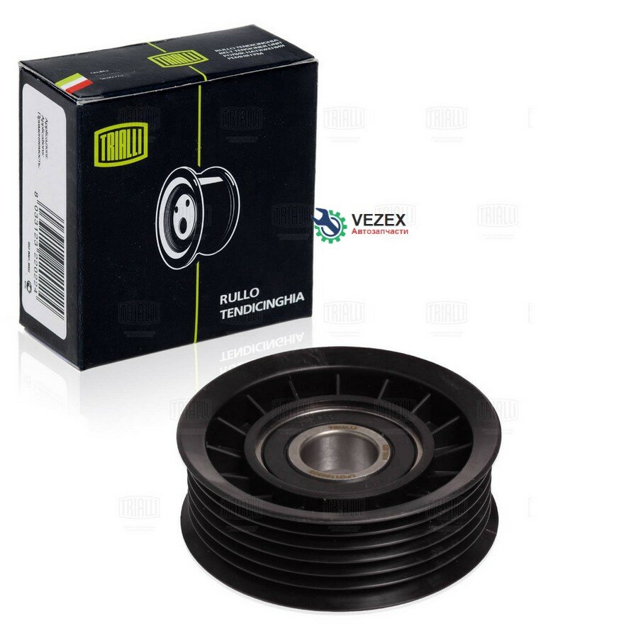 TRIALLI CM1206 Ролик привод. ремня Mazda 6 (02-) 1.8/2.0/2.3 (CM1206)