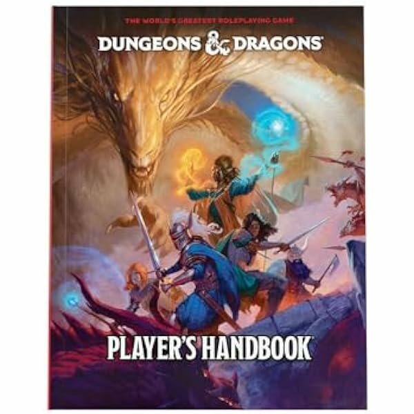 Dungeons & Dragons 2024 Player's Handbook (D&D Core Rulebook) Reprinted books